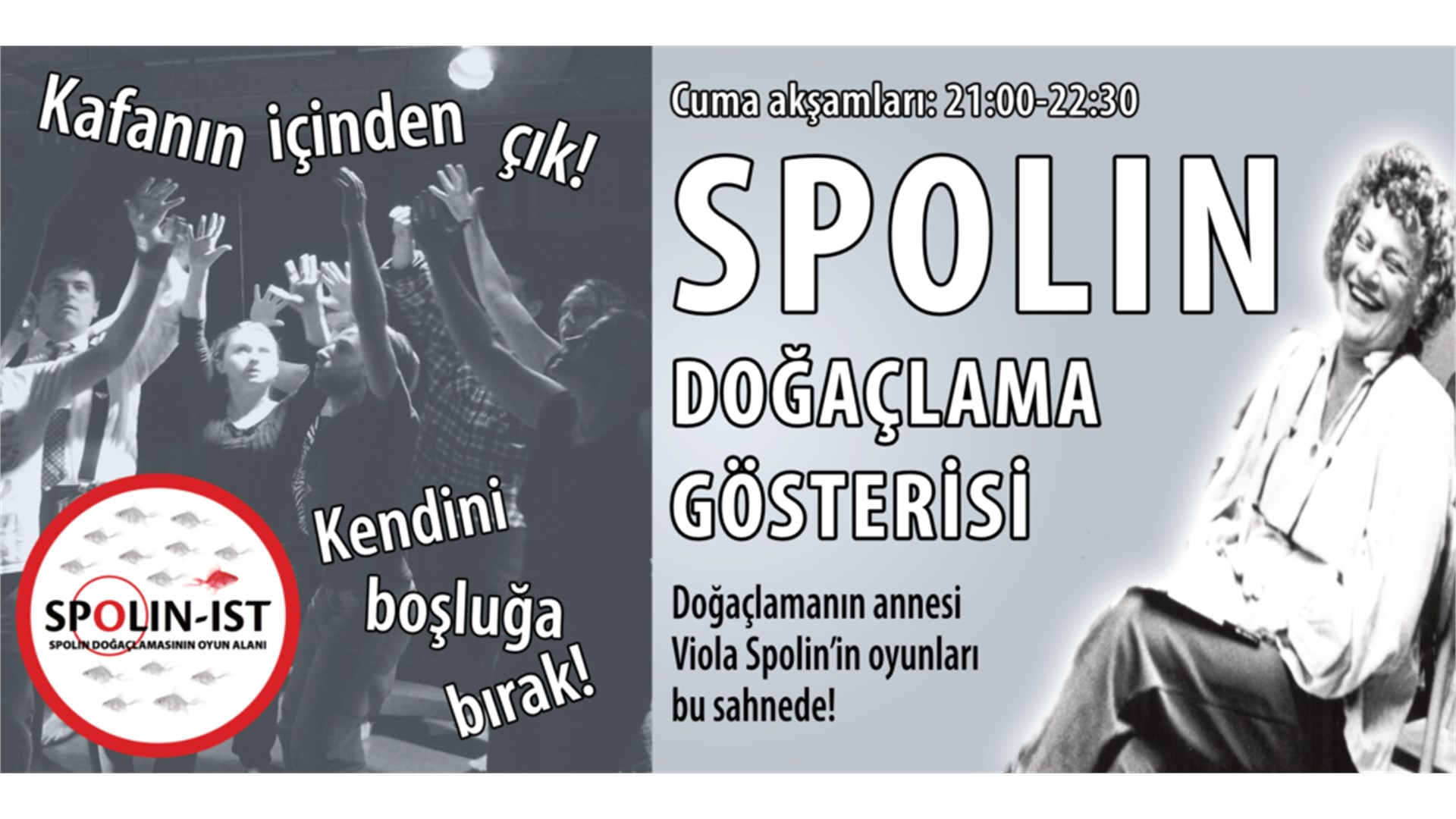 Spolin Doğaçlama Tiyatro Gösterisi | 17 January 2020 | Bach Café | Biletino