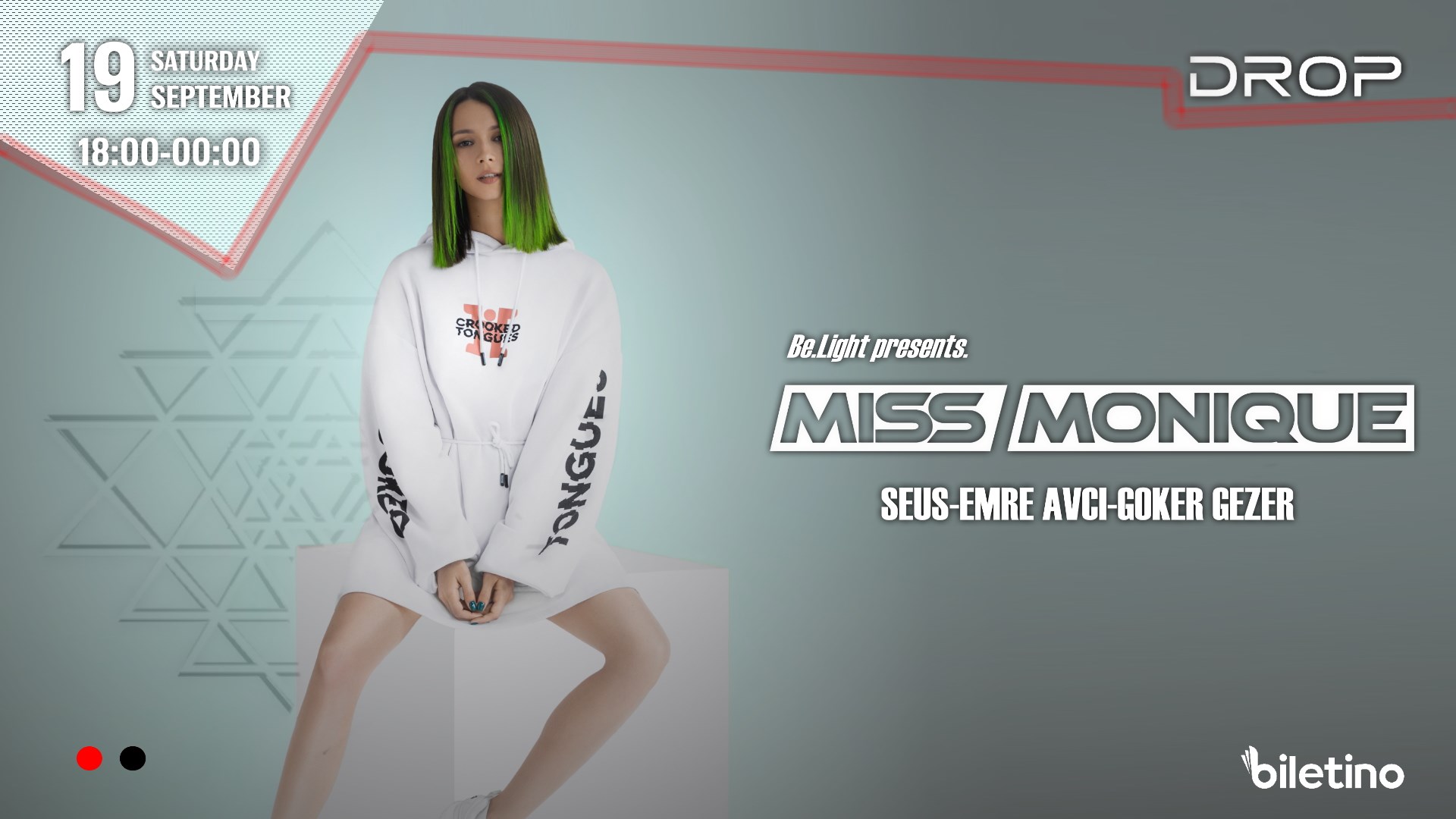 Be.Light presents: MISS MONIQUE(Siona Records-UA) | 19 September 2020 ...