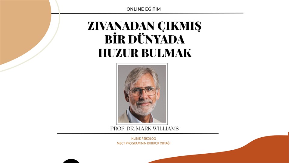 Zıvanadan Çıkmış Bir Dünyada Huzur Bulmak - Prof. Dr. Mark Williams ...