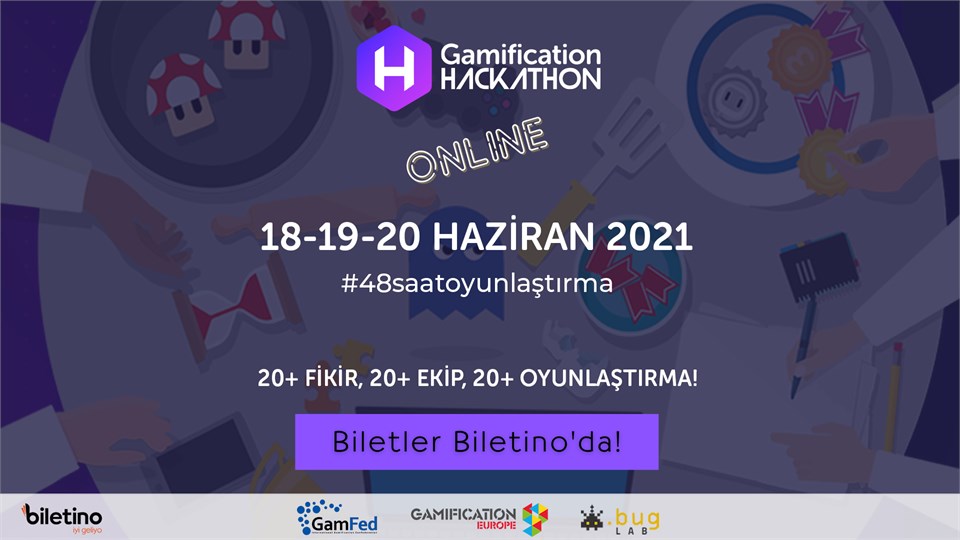3.Gamification Hackathon ONLINE - 48 Saat Oyunlaştırma Maratonu | 18 Haziran 2021 | Youtube ...