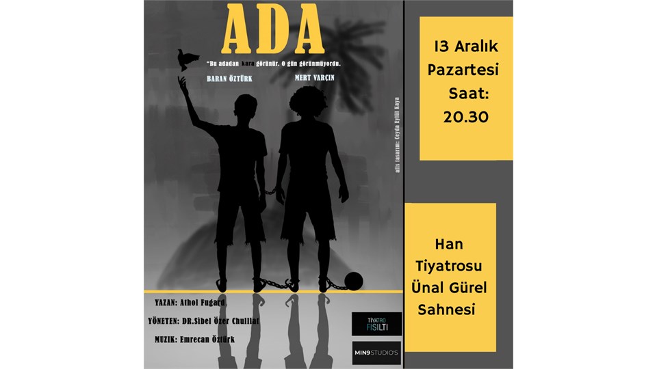 ADA | 13 December 2021 | Han Tiyatrosu | Biletino