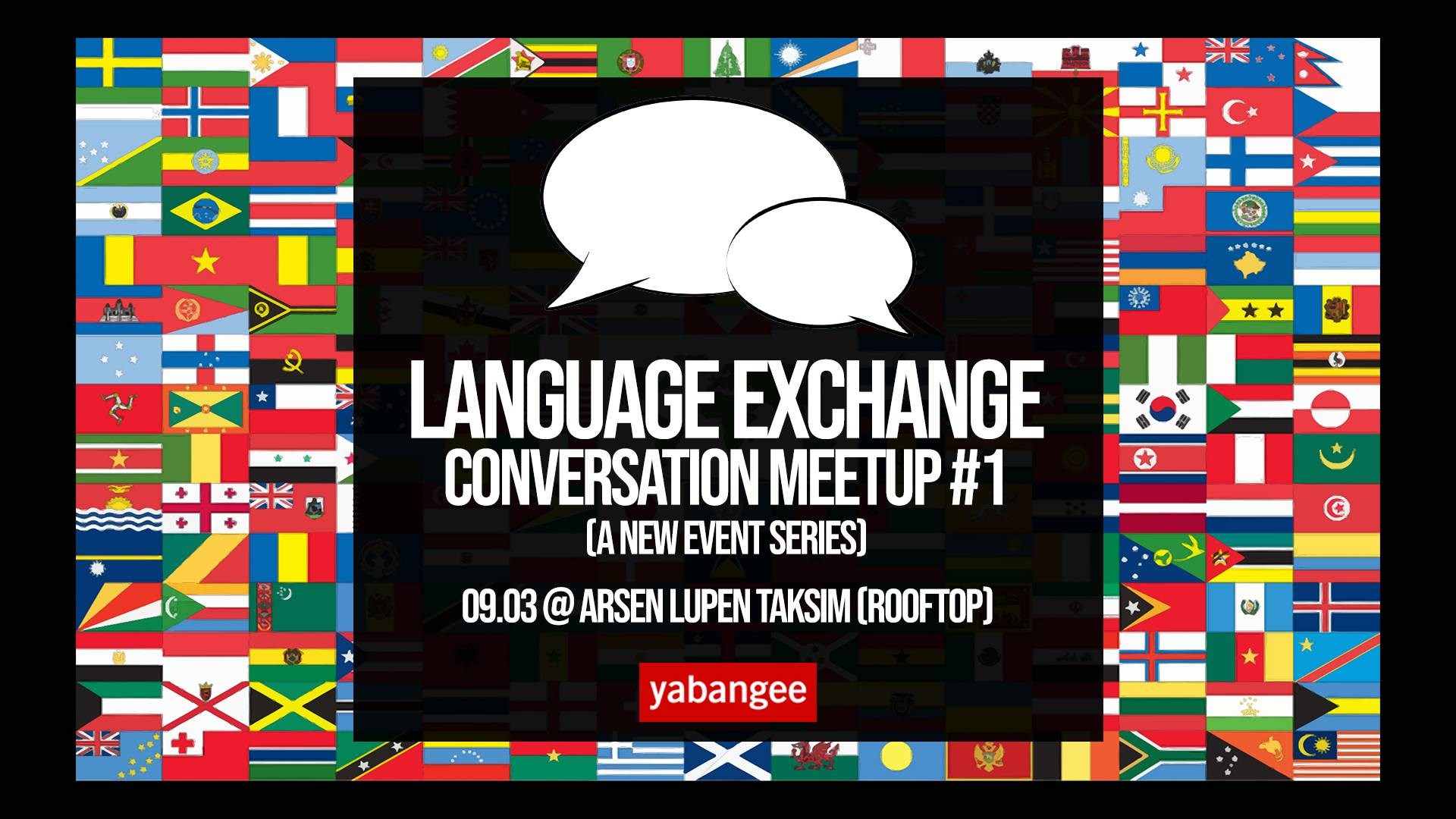 Language Exchange Meetup #1 | 09 March 2022 | Arsen Lüpen | Biletino