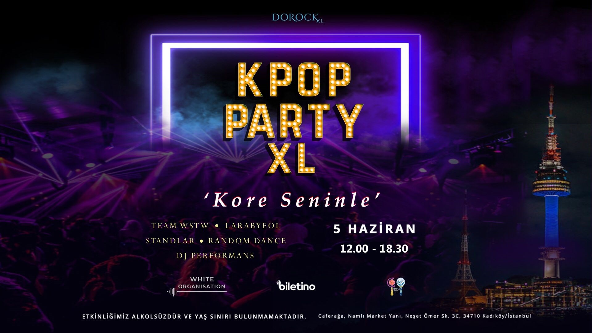 KPOP PARTY XL | 05 June 2022 | Dorock XL | Biletino