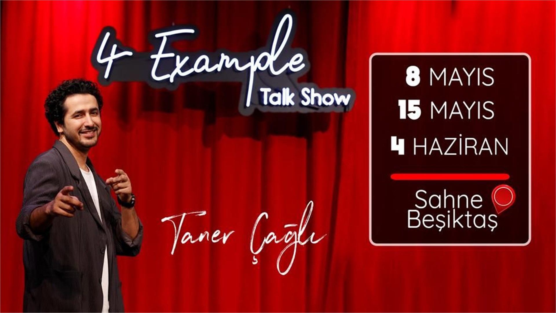 Taner Çağlı - 4 Example Talk Show | 04 јуни 2022 | Sahne Beşiktaş ...