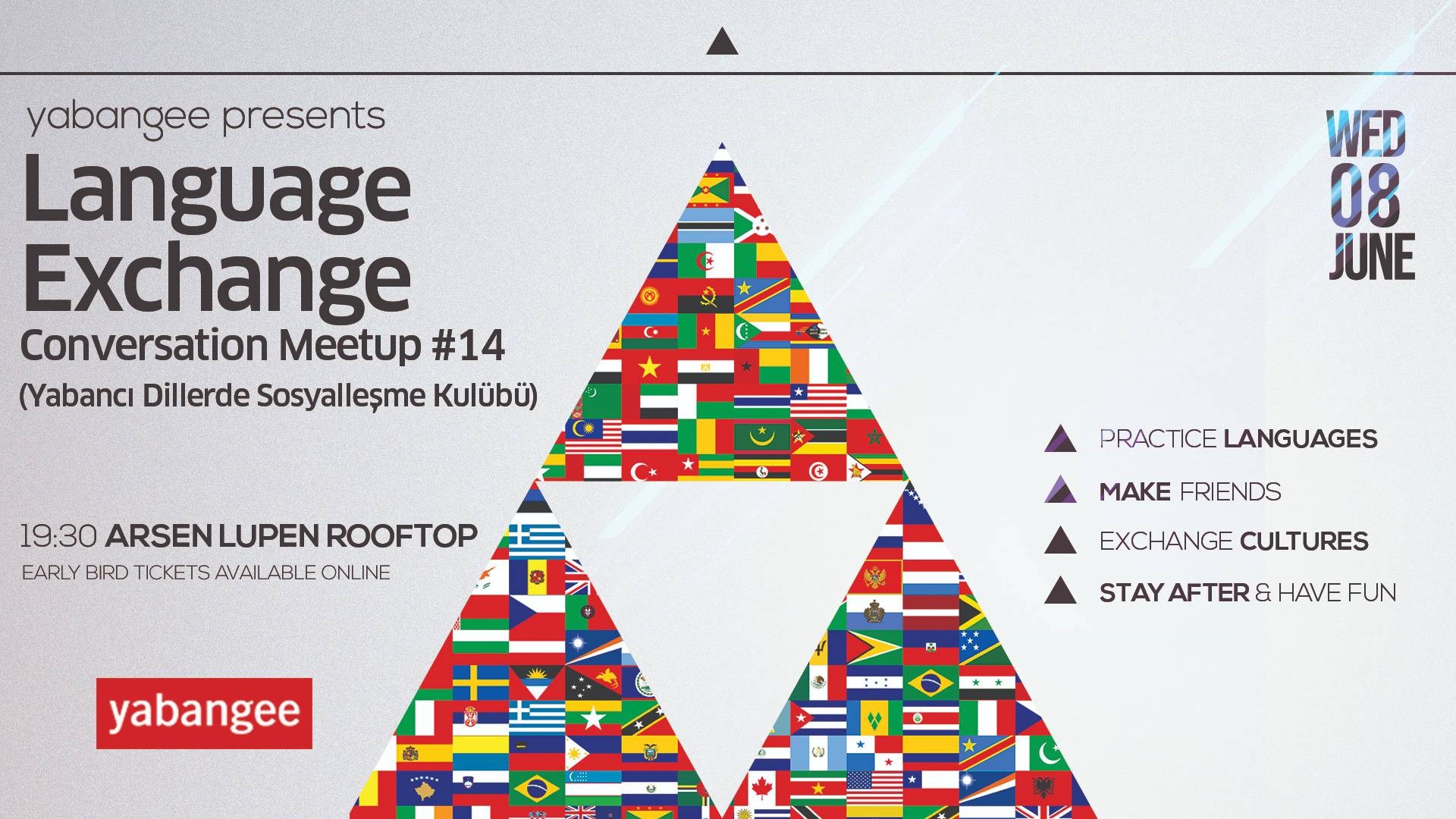 Language Exchange Meetup #14 (Yabancı Dillerde Sosyalleşme Kulübü) | 08 ...