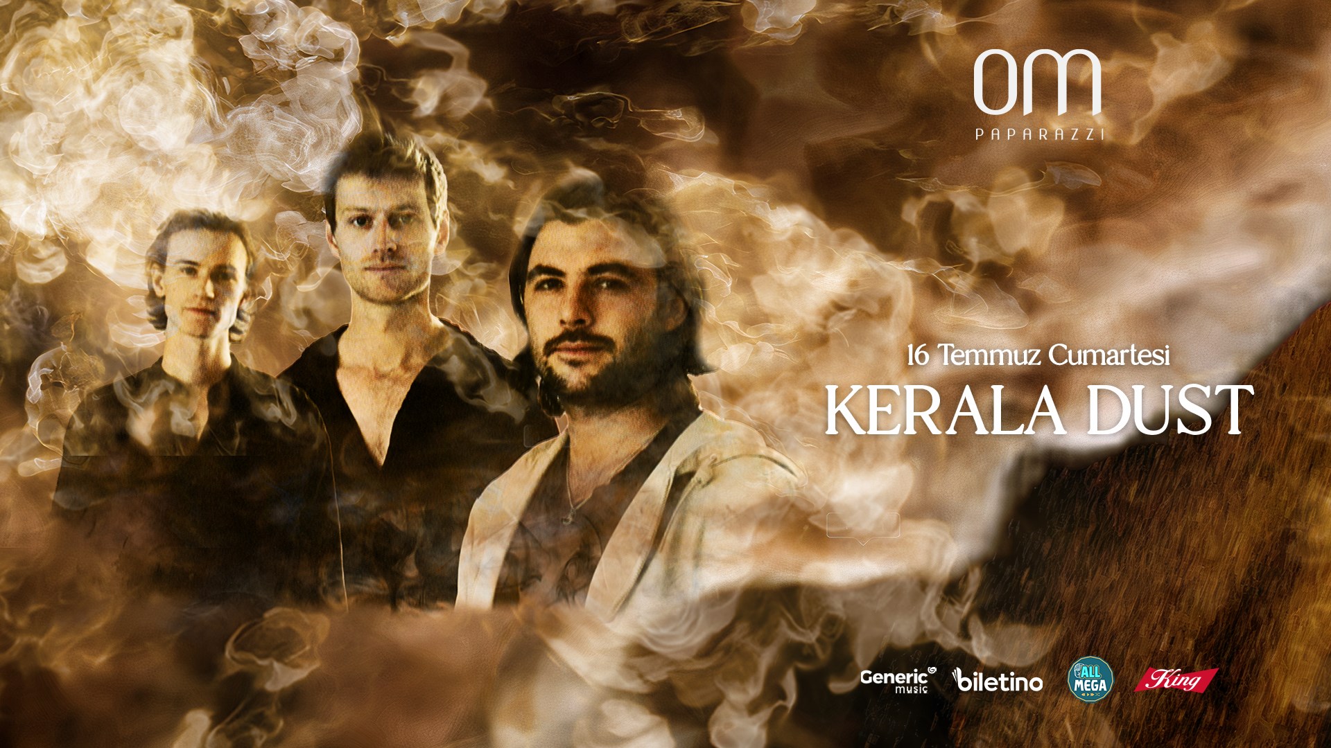 Kerala Dust - Sundance | 16 Temmuz 2022 | OM | Paparazzi Beach | Biletino