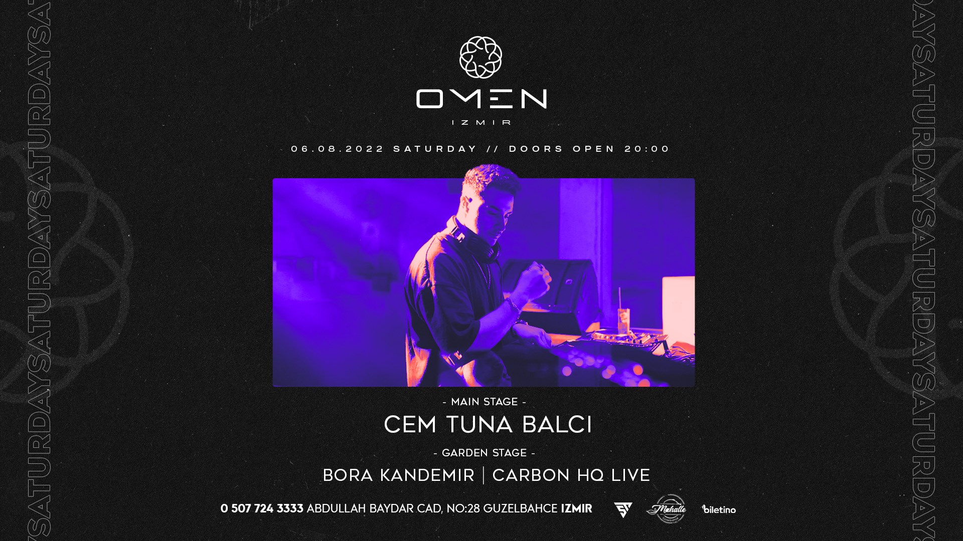 CEM TUNA BALCI - BORA KANDEMİR - CARBON HQ LIVE - IZMIR - CLUB OMEN ...