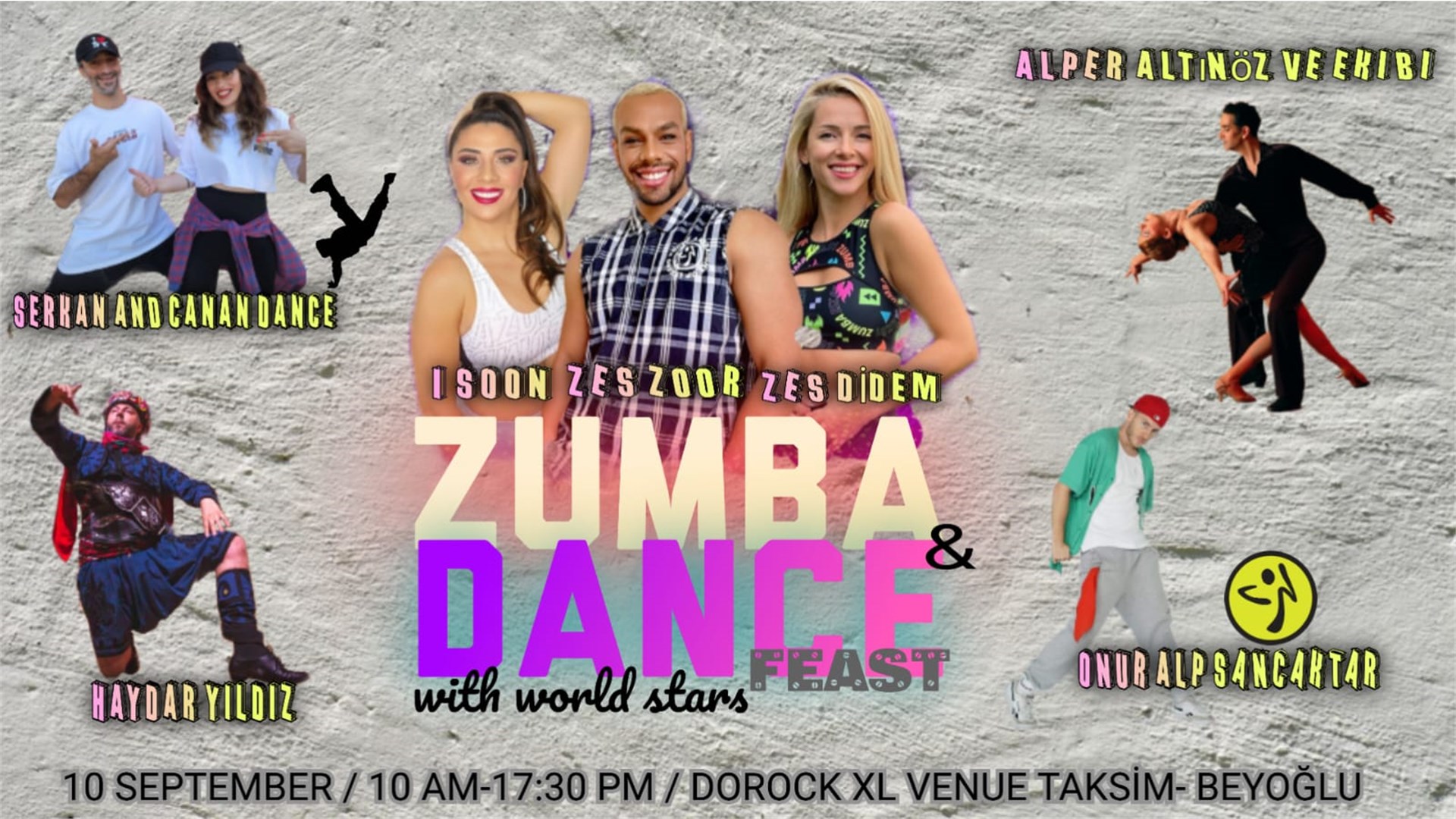 Zumba Masterclass | 10 September 2022 | Dorock XL Venue Fitaş Sahnesi ...