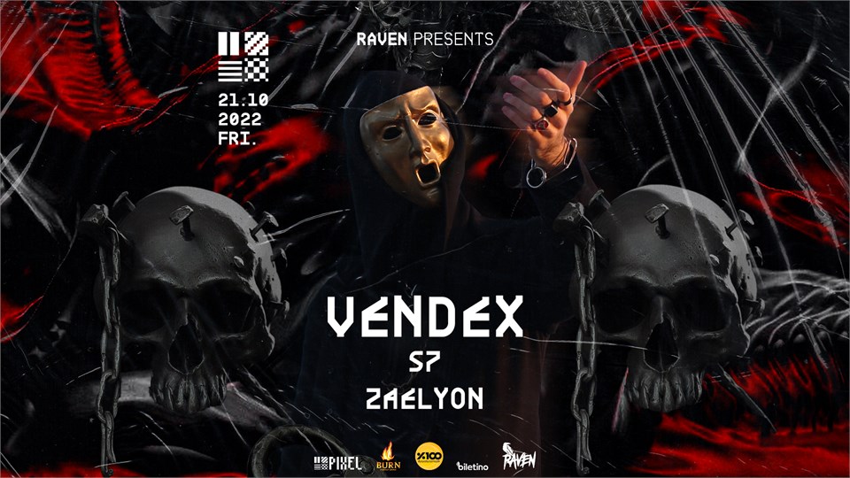 Raven Presents: VENDEX | 21 October 2022 | Pixel | Biletino