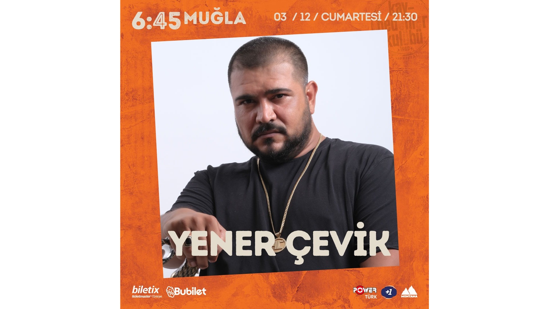YENER ÇEVİK 6:45 KK MUĞLA KONSER | 03 Aralık 2022 | 6:45 Kaybedenler ...