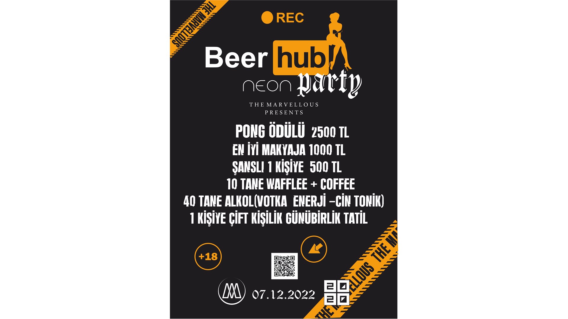 Beer Hub Neon Party | 07 December 2022 | Club 20 20 | Biletino