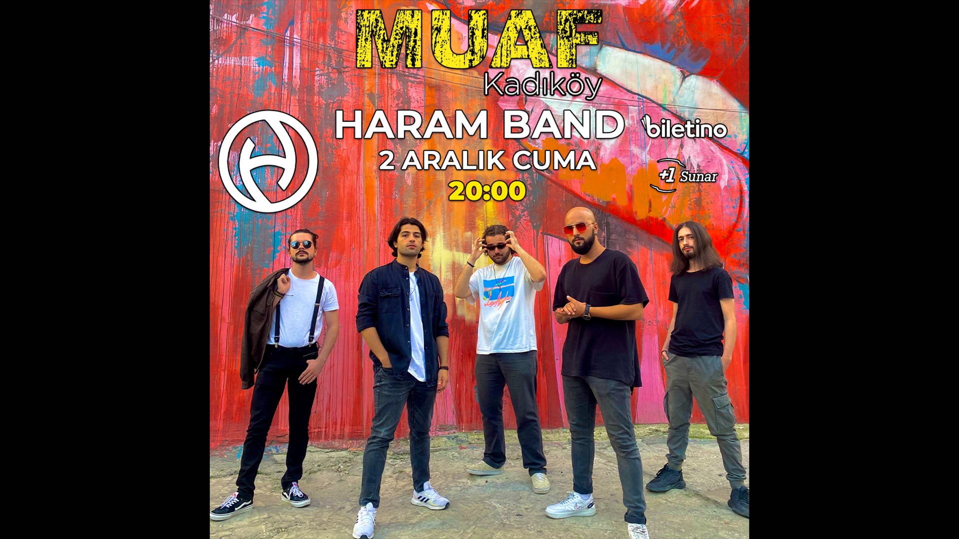 Haram Band Konseri - Muaf Kadıköy | 02 Aralık 2022 | Muaf Kadıköy ...