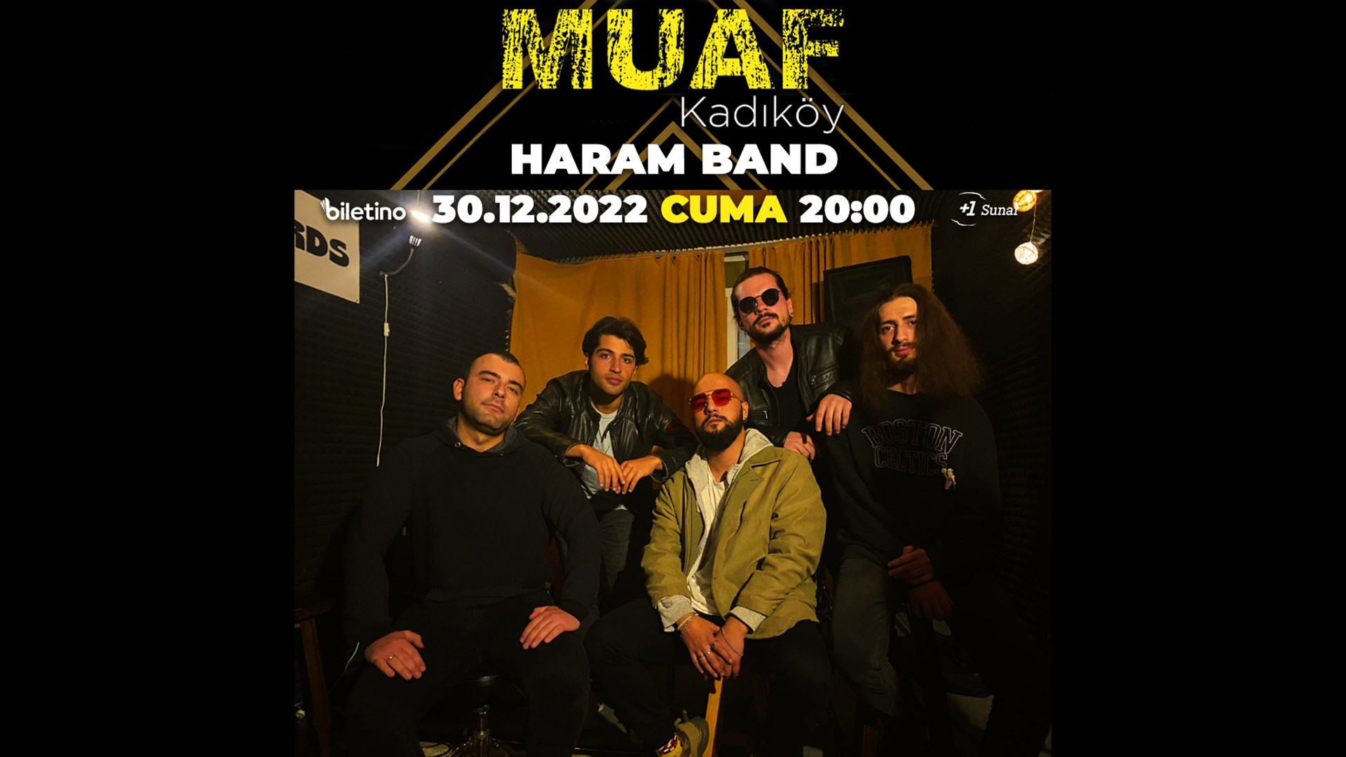 Haram Band Konseri - Muaf Kadıköy | 30 December 2022 | Muaf Kadıköy ...