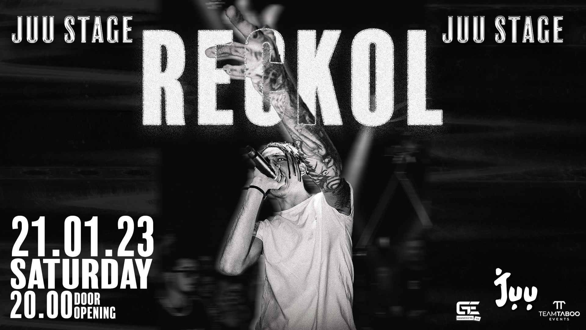 RECKOL JUU | 21 January 2023 | JUU | Biletino