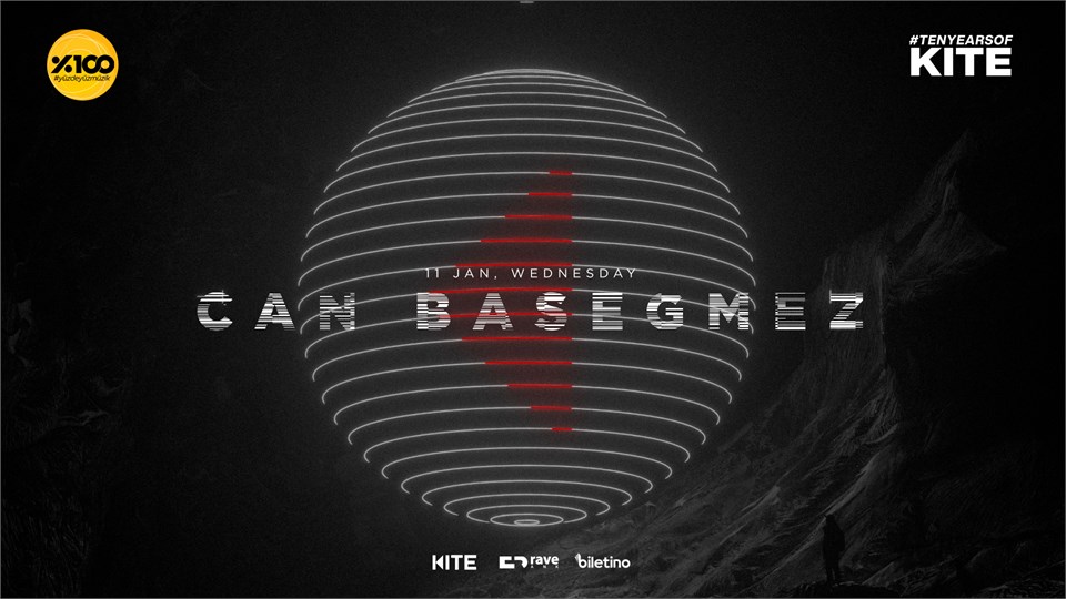 CAN BASEGMEZ | #TENYEARSOFKITE | 11 January 2023 | Kite Ankara | Biletino
