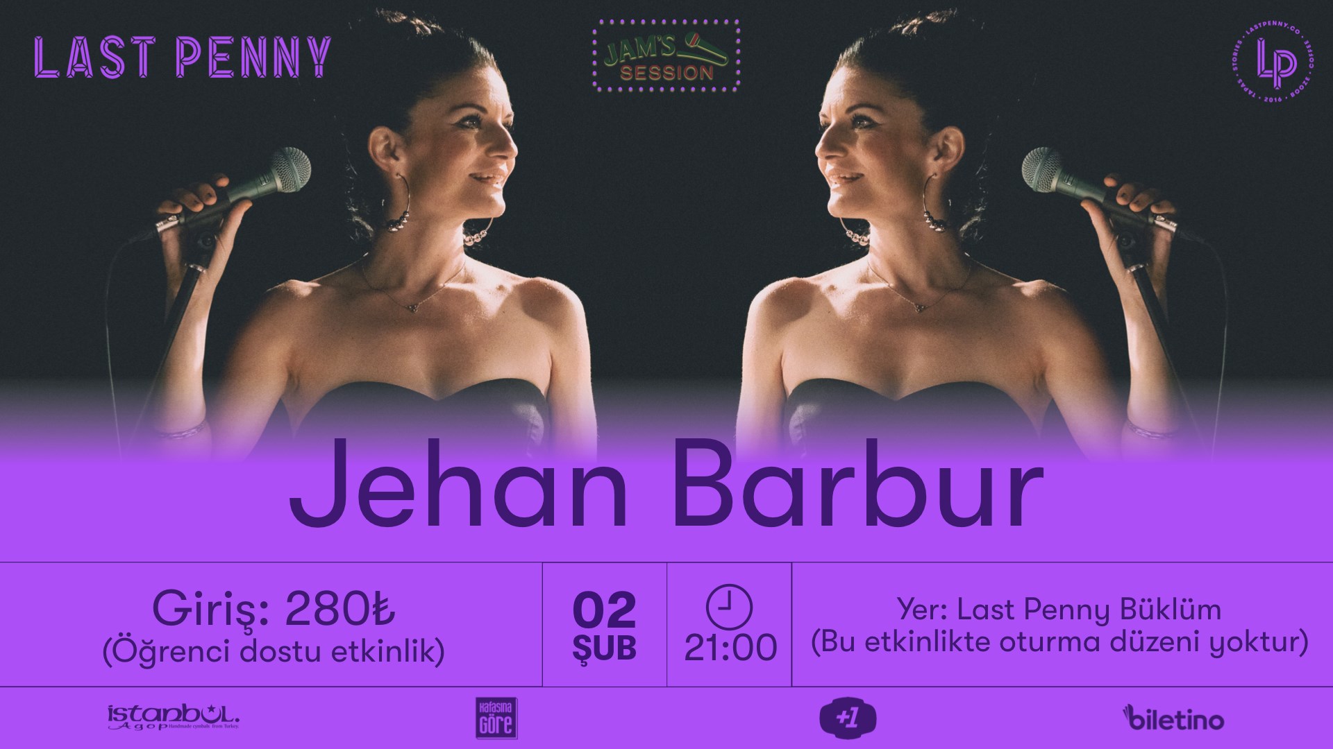 Jehan Barbur | 02 February 2023 | Last Penny Büklüm | Biletino