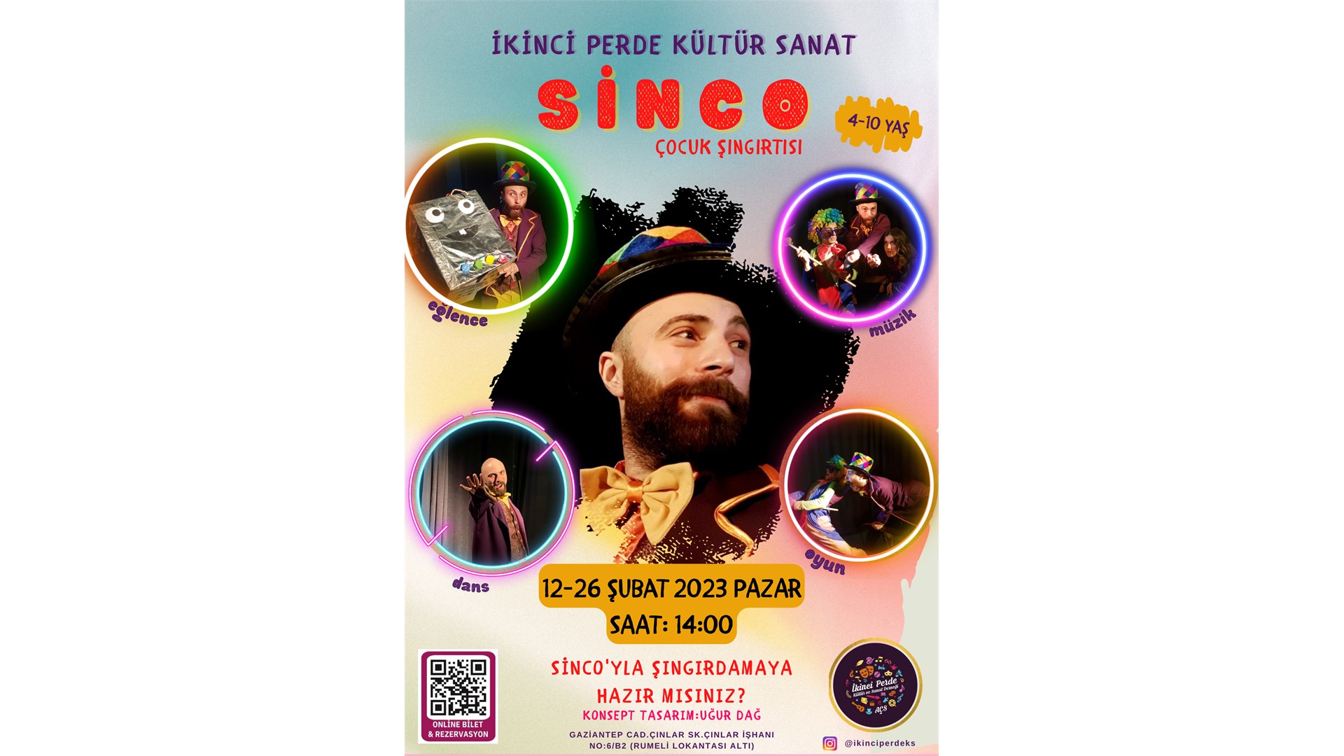 Sinco-Çocuk Şıngırtısı | 12 February 2023 | İkinci Perde Sanat Atölyesi ...
