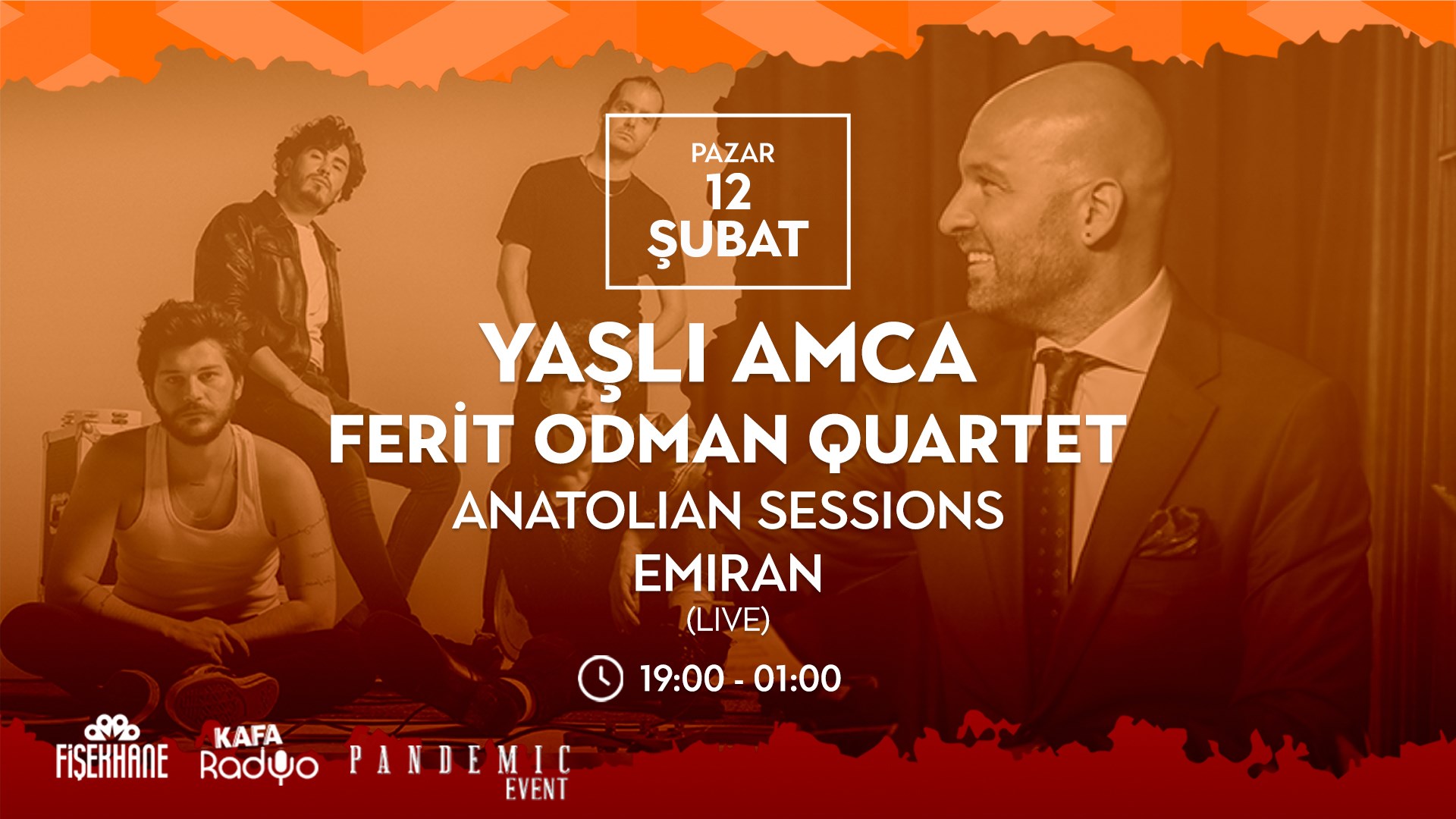 Yaşlı Amca & Ferit Odman Quartet - Fişekhane | 12 February 2023 ...