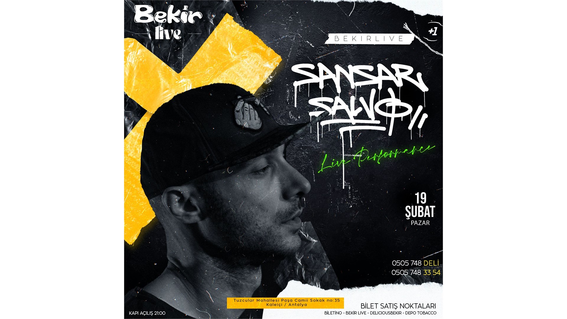 SANSAR SALVO | 12 March 2023 | BLIND | Biletino