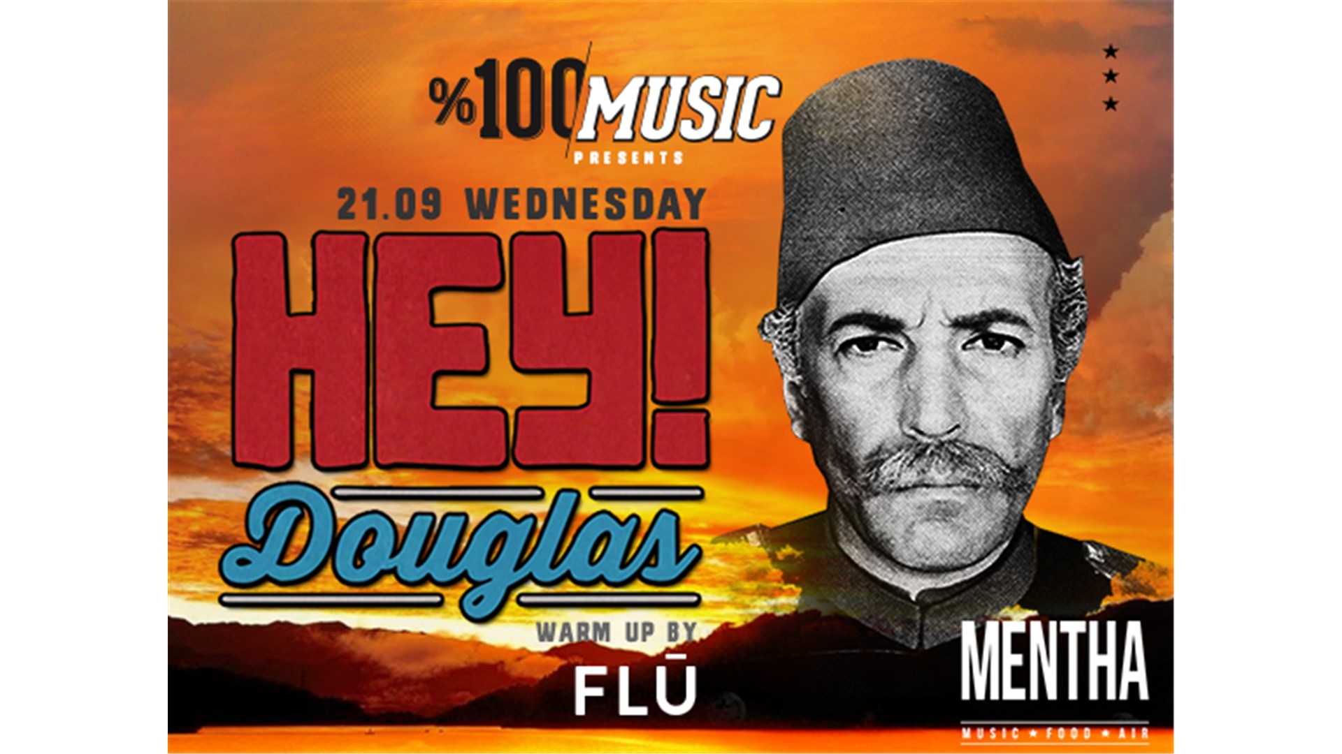 Hey Douglas | 21 September 2016 | Mentha | Biletino