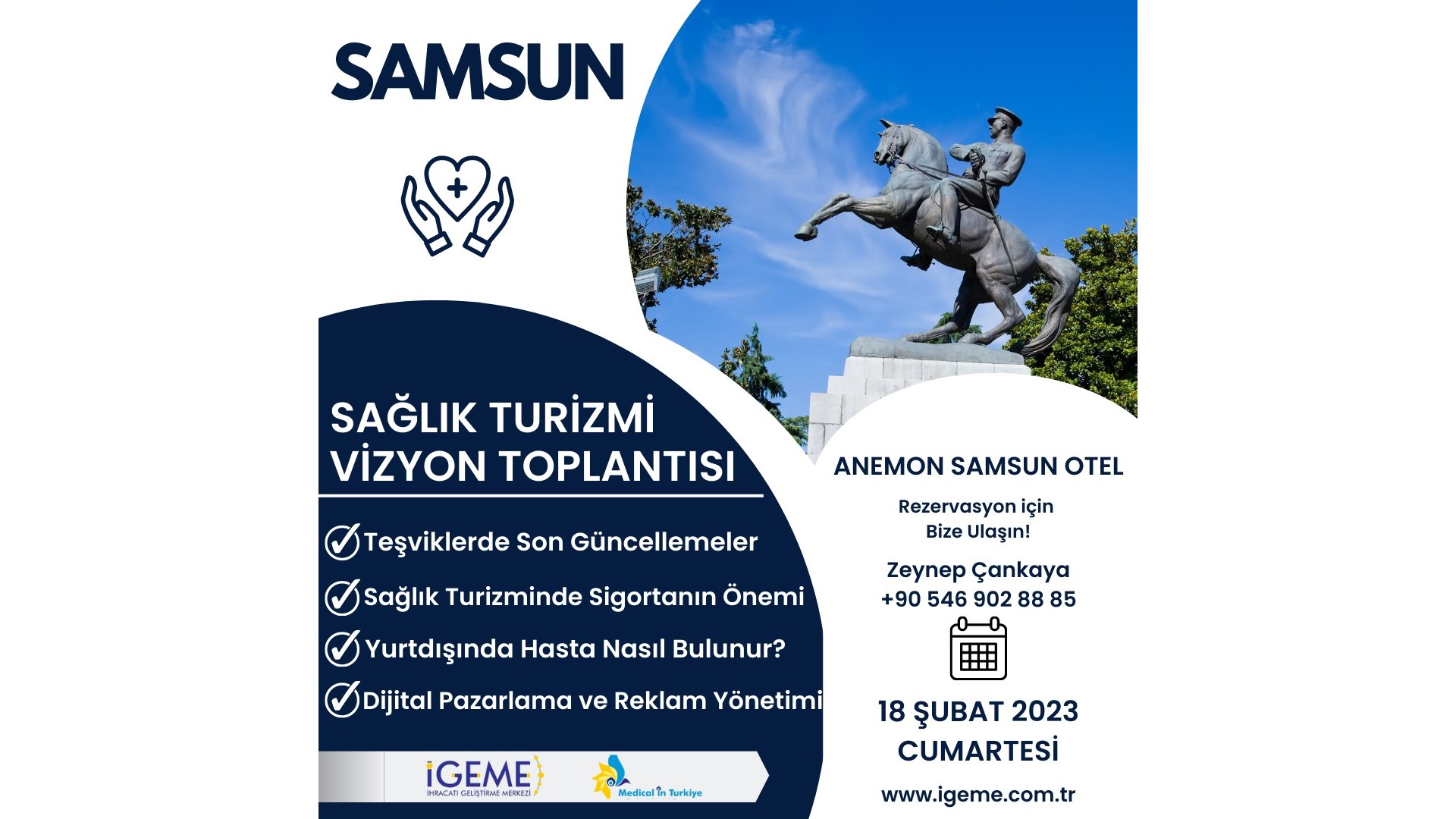 SAĞLIK TURİZM VİZYON KAHVALTISI (SAMSUN) | 18 February 2023 | Anemon ...