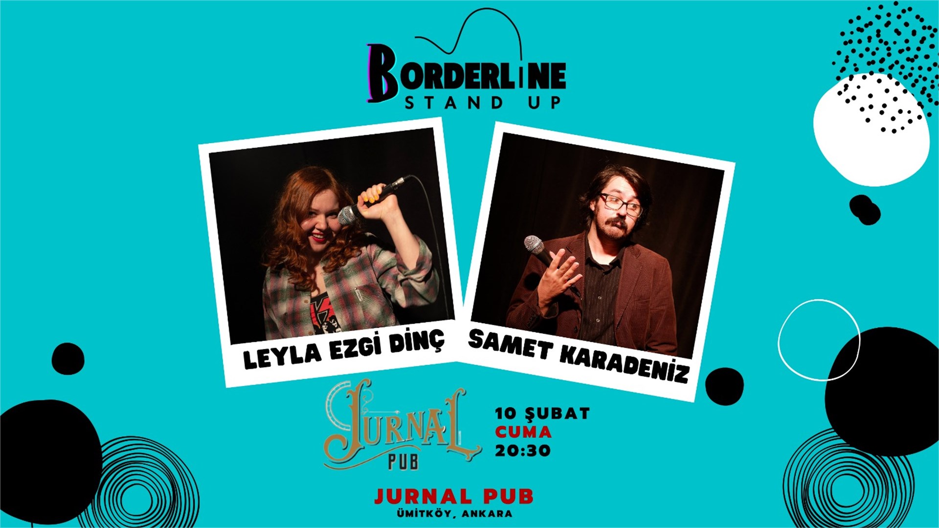 Borderline Stand Up | 10 February 2023 | Jurnal Pub | Biletino
