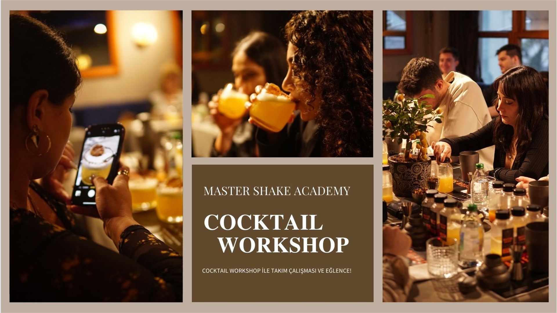Cocktail Workshop | Master Shake Academy | 08 Nisan 2023 | MASTER SHAKE ...