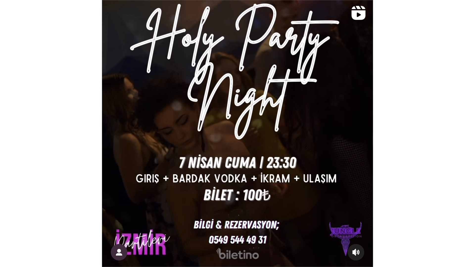 Holy Party Night | 07 April 2023 | Much More | Biletino
