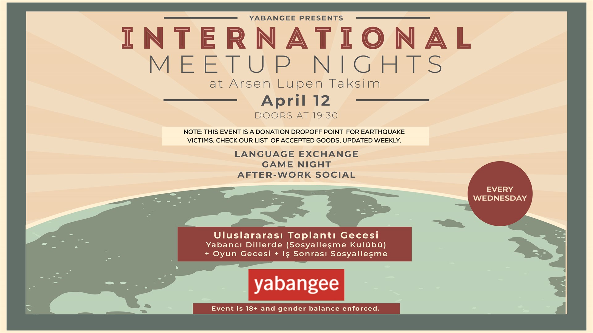 International Meetup Night #54: Language Exchange + Game Night + After ...