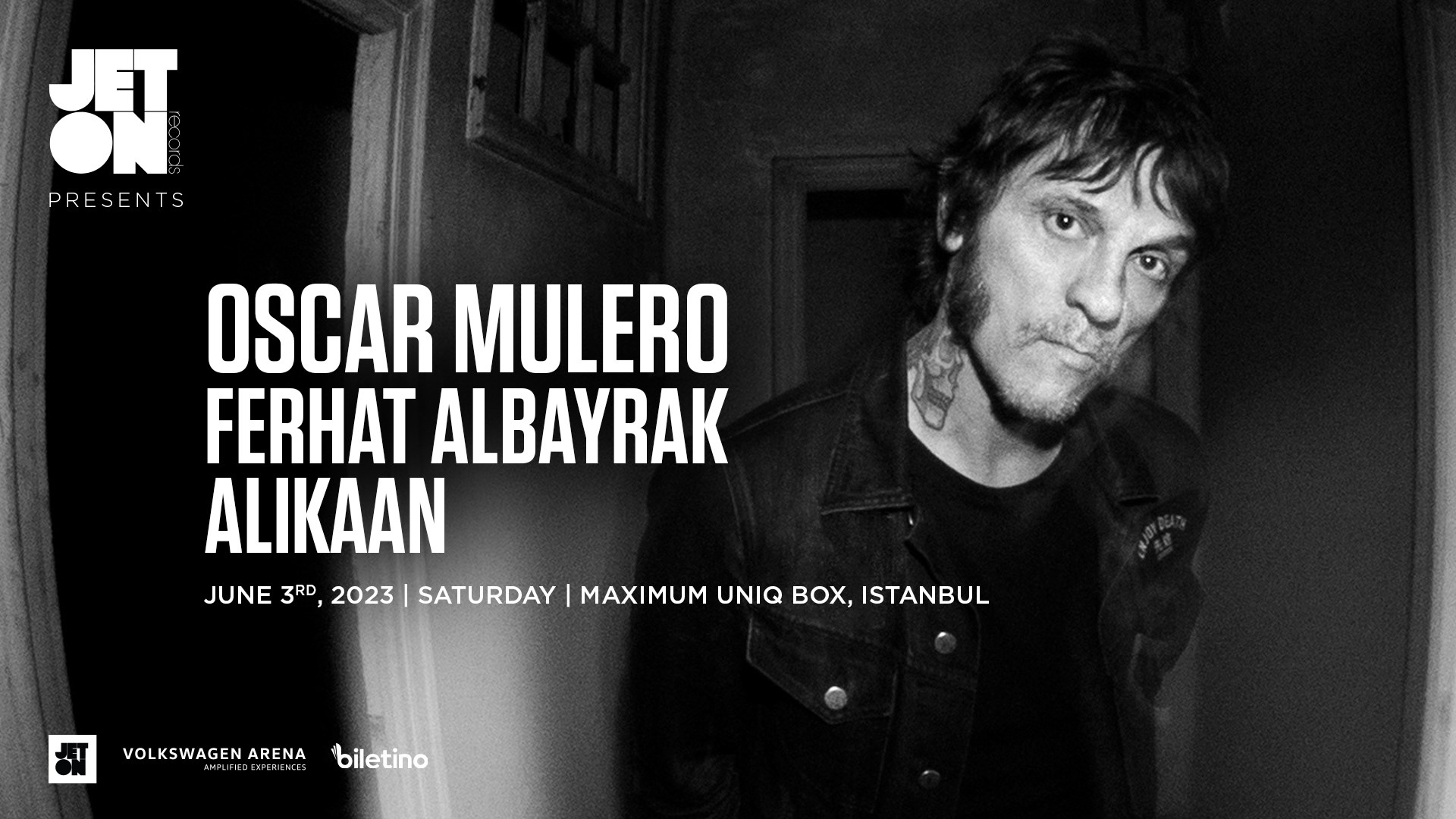 Jeton Presents Oscar Mulero | 03 June 2023 | Maximum Uniq Box | Biletino Jeton Presents Oscar Mulero | 03 June 2023 | Maximum Uniq Box | Biletino