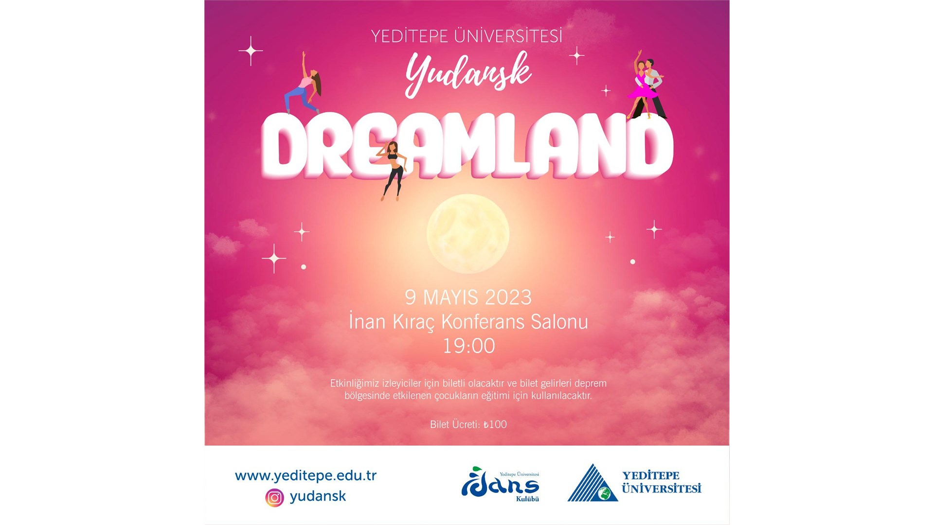 DREAM LAND | 09 May 2023 | İnan Kıraç Konferans Salonu | Biletino