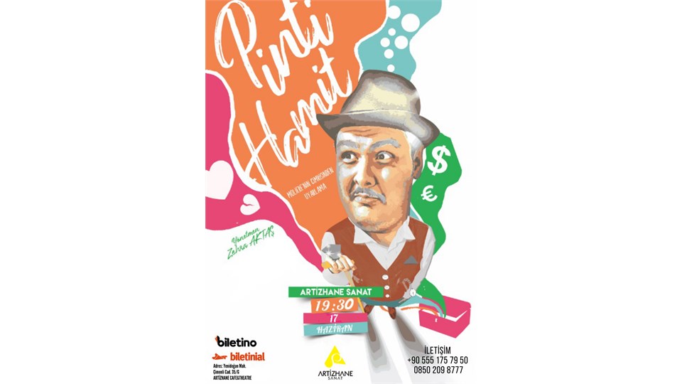 Pinti Hamit | 17 June 2023 | Artizhane cafe&theatre | Biletino