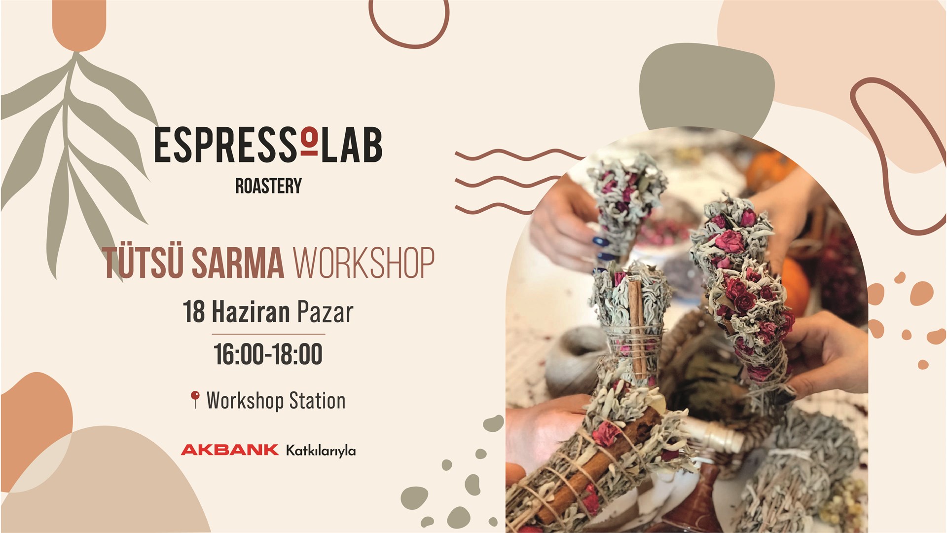 Tütsü Sarma Workshop | 18 June 2023 | Espressolab Roastery Workshop ...