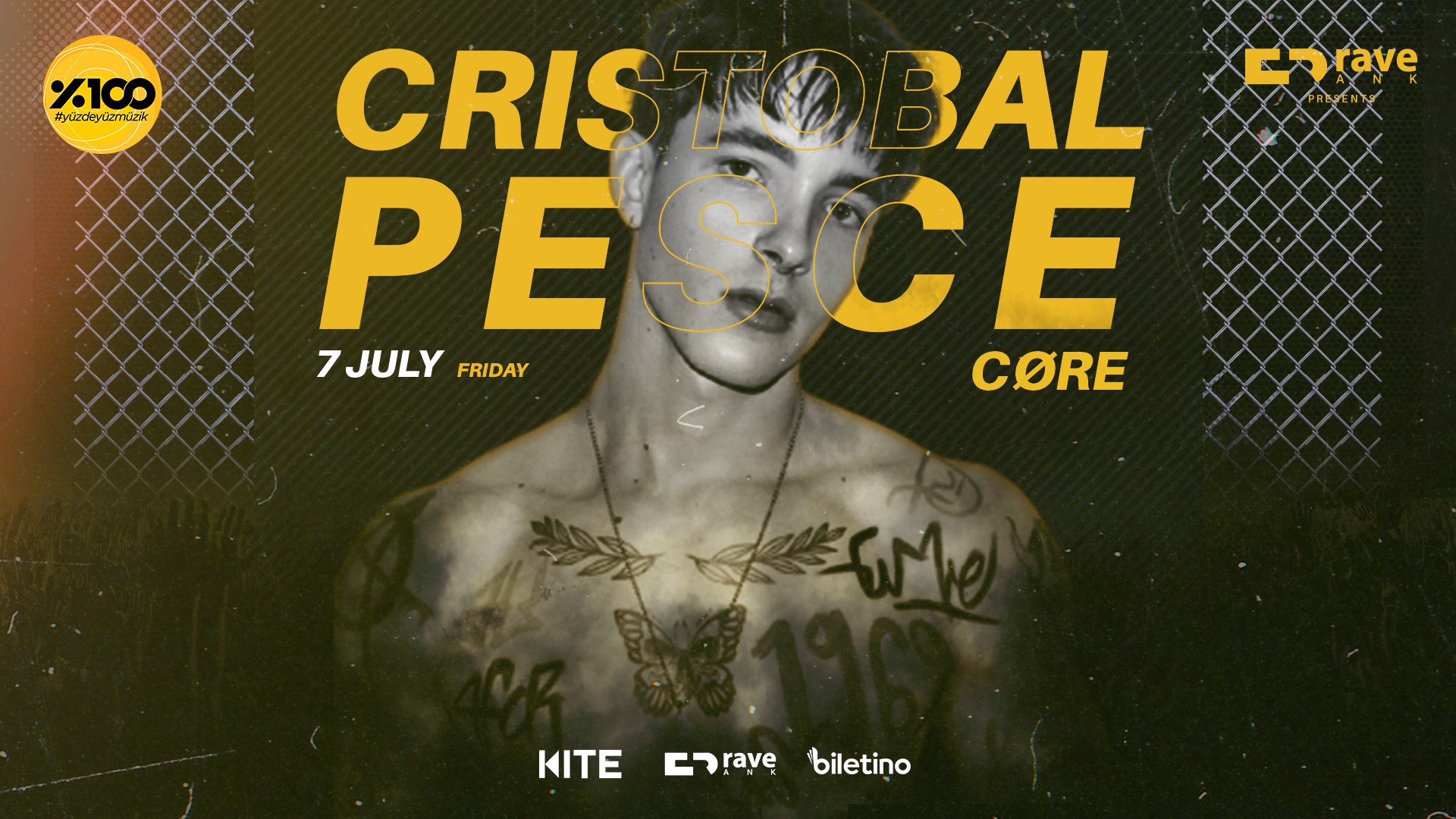 RAVE ANK PRESENTS : CRISTOBAL PESCE | 07 Temmuz 2023 | Kite Ankara ...