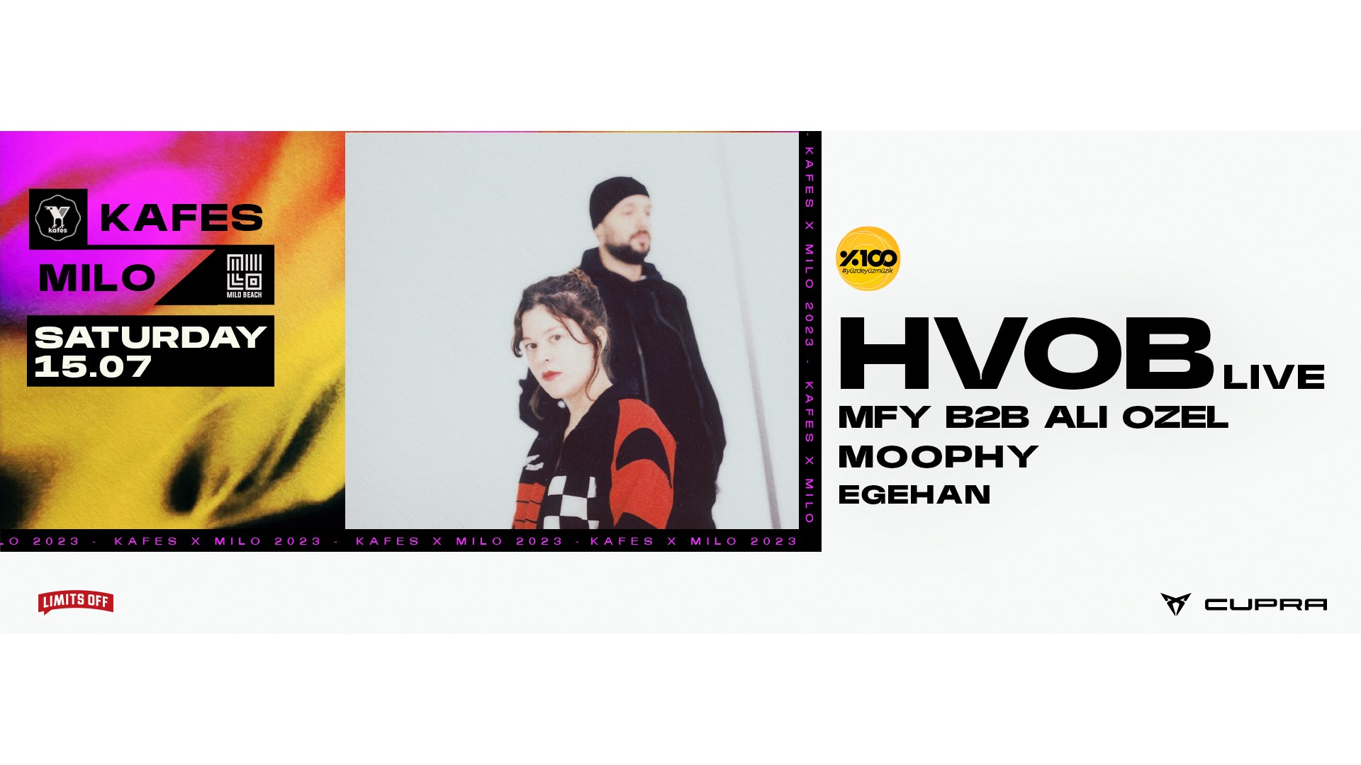 KAFES X MILO PRESENTS : HVOB (LIVE) | 15 July 2023 | Kafes x Milo ...