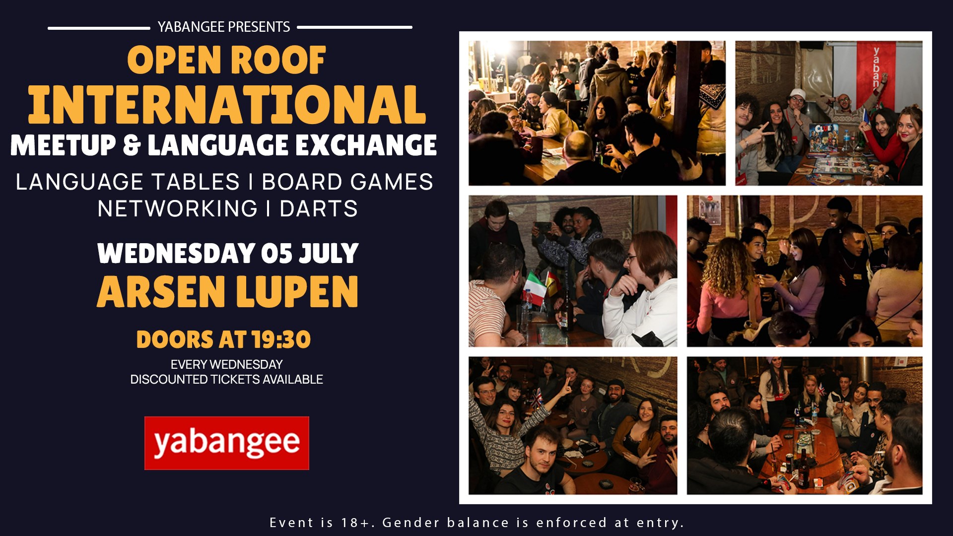 Language Exchange & International Meetup #65: Games & After-Work Social ...