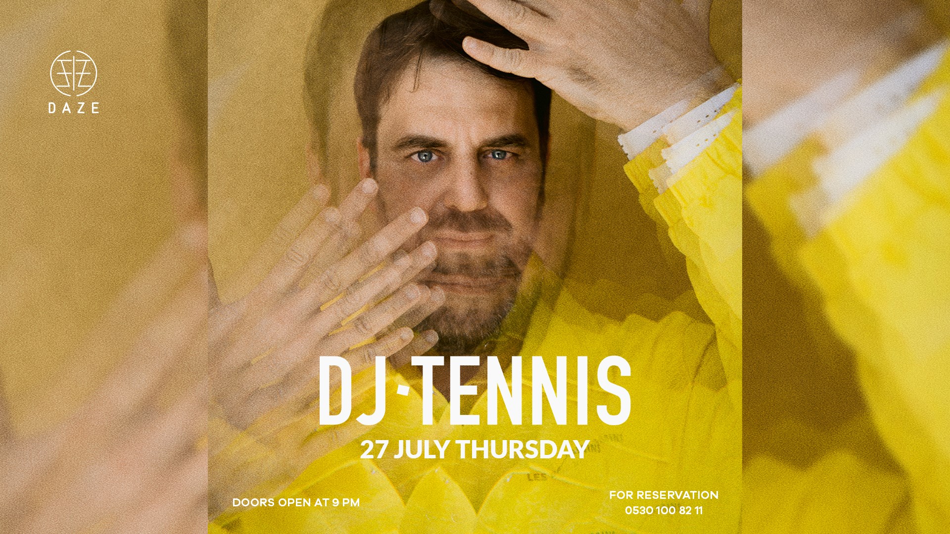 DAZE Presents: DJ Tennis | 27 July 2023 | Daze Türkbükü | Biletino