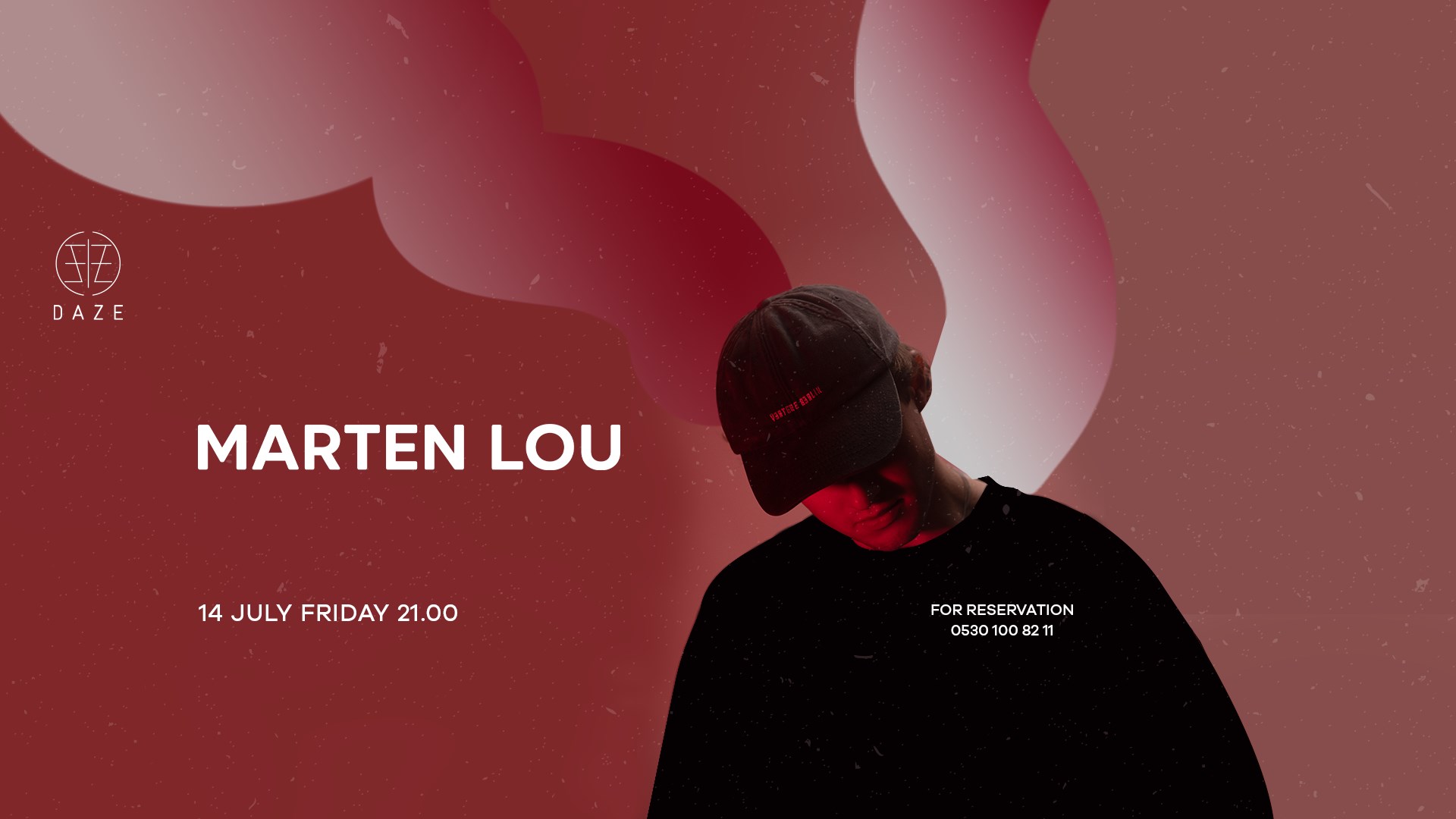 DAZE Presents: Marten Lou | 14 July 2023 | Daze Türkbükü | Biletino