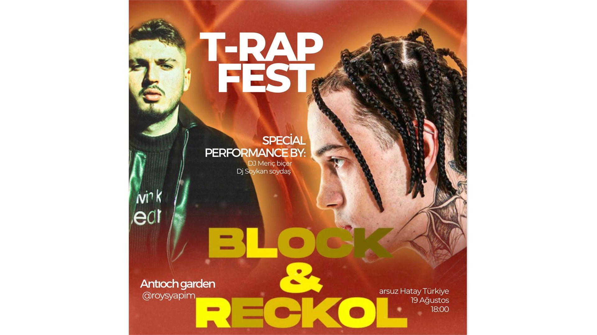 Reckol Blok3 Hatay Konseri | 24 July 2023 | Antioch garden | Biletino