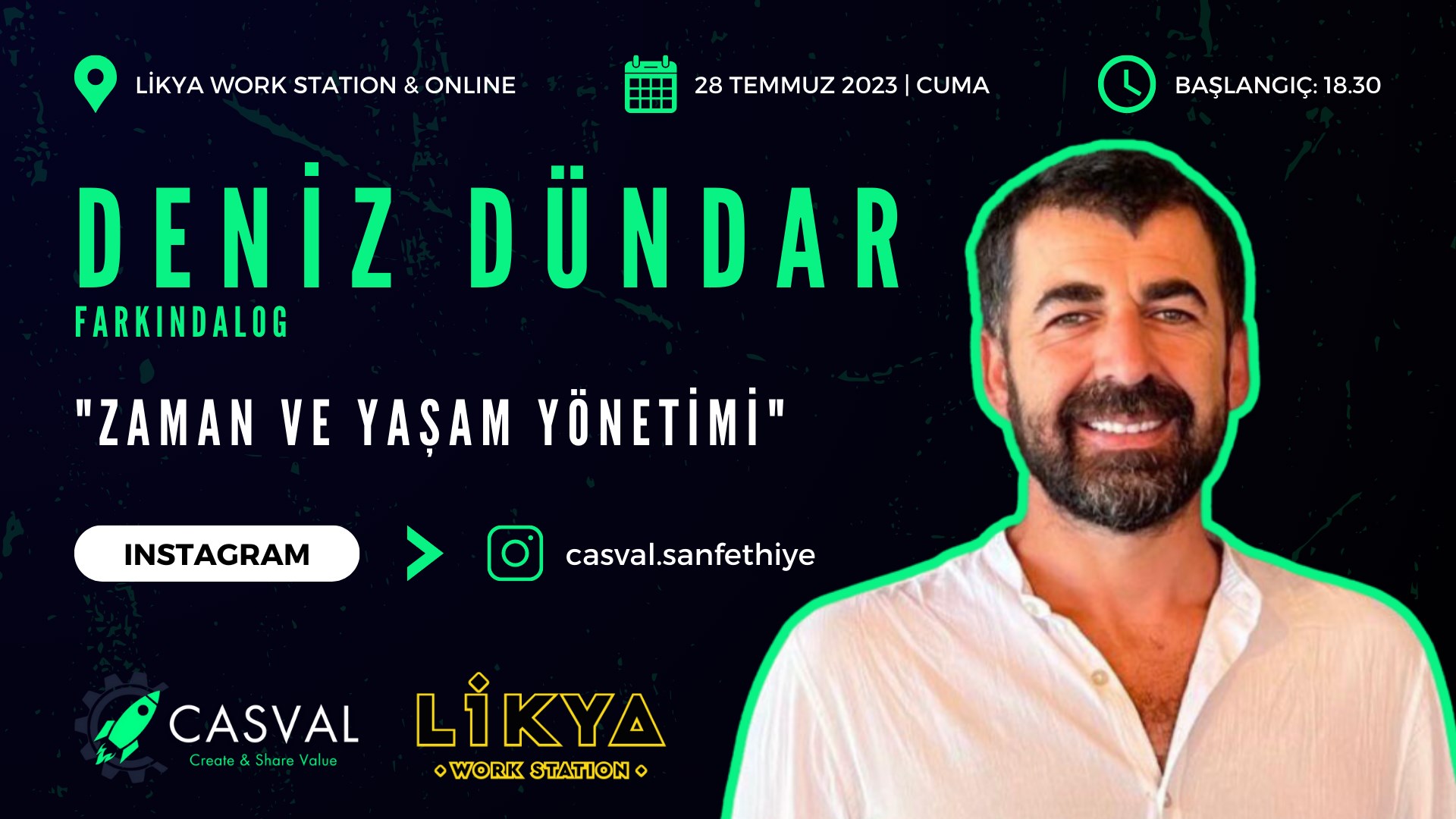 Fr. Deniz Dündar: Zaman ve Yaşam Yönetimi | 28 July 2023 | Likya Work ...