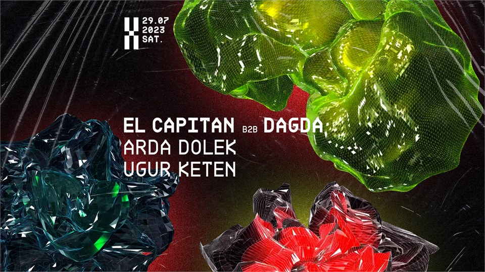 El Captain b2b Dagda + Arda Dolek + Ugur Keten | 29 July 2023 | Pixel ...