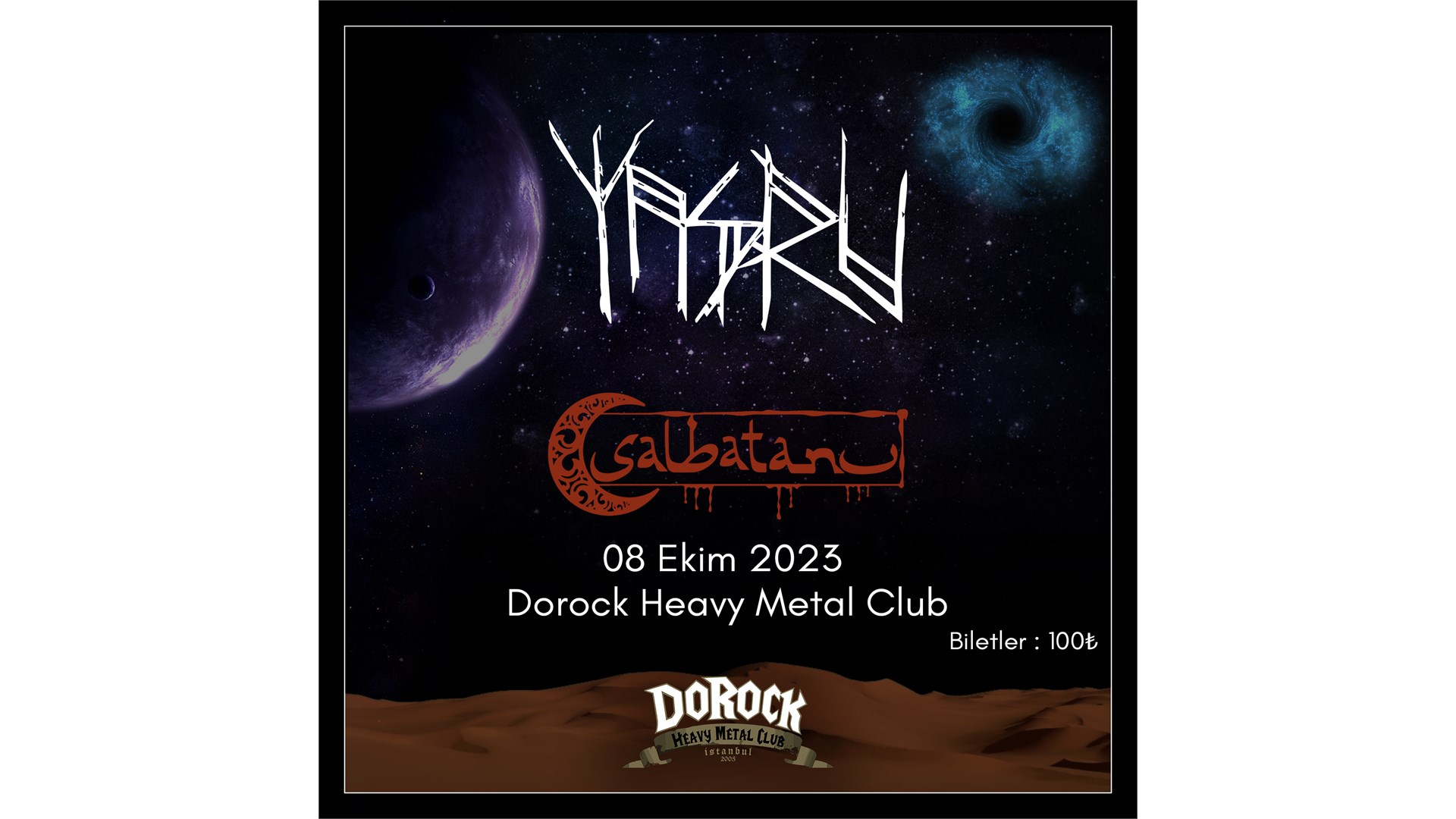 Yaşru/Salbatanu - Live at Dorock Heavy Metal 08/10/2023 | 08 Ekim 2023 ...