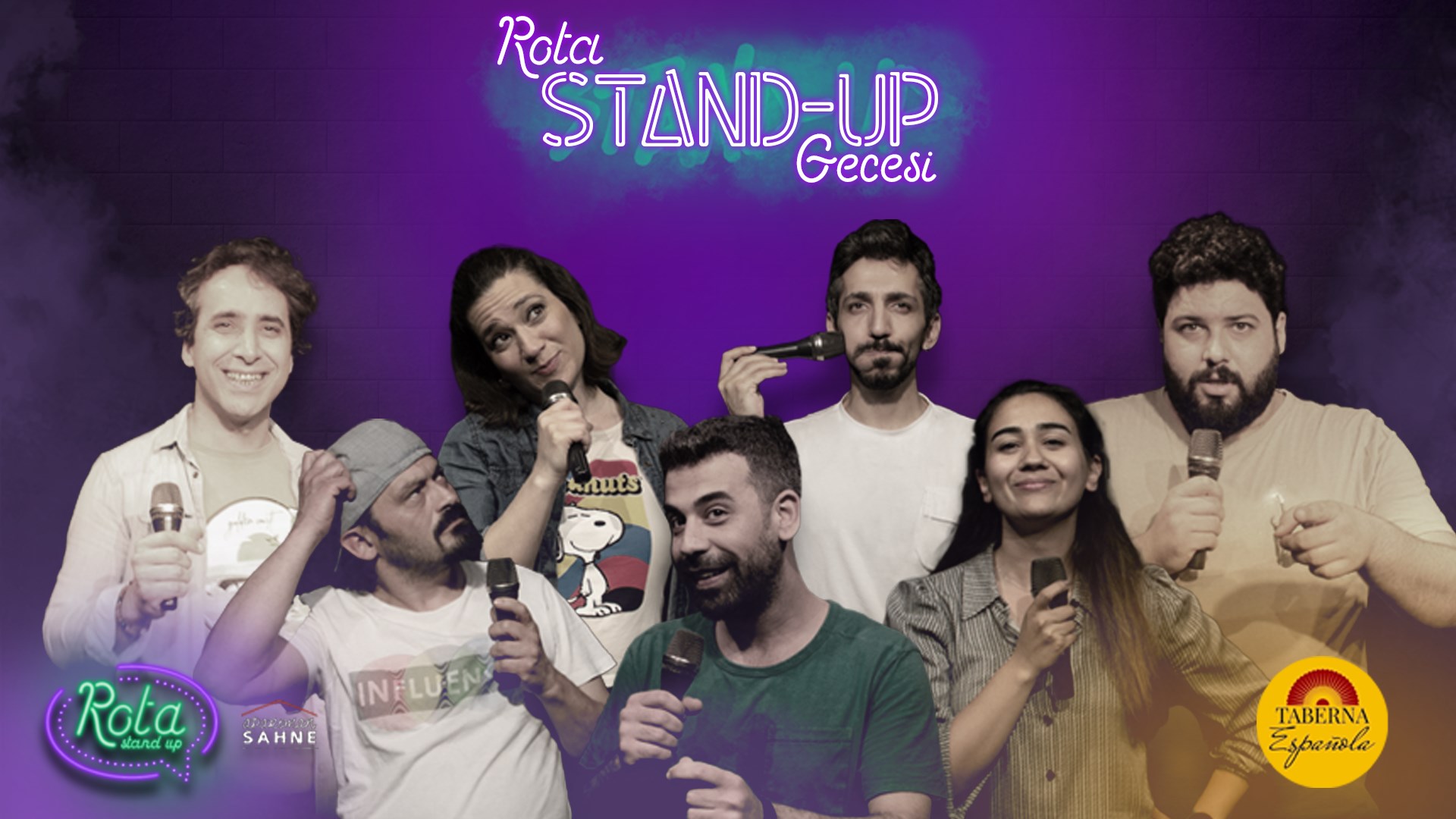 Rota Stand Up Gecesi | 19 August 2023 | Taberna Española | Biletino