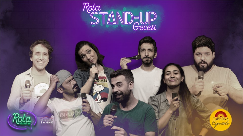 Rota Stand Up Gecesi | 19 August 2023 | Taberna Española | Biletino