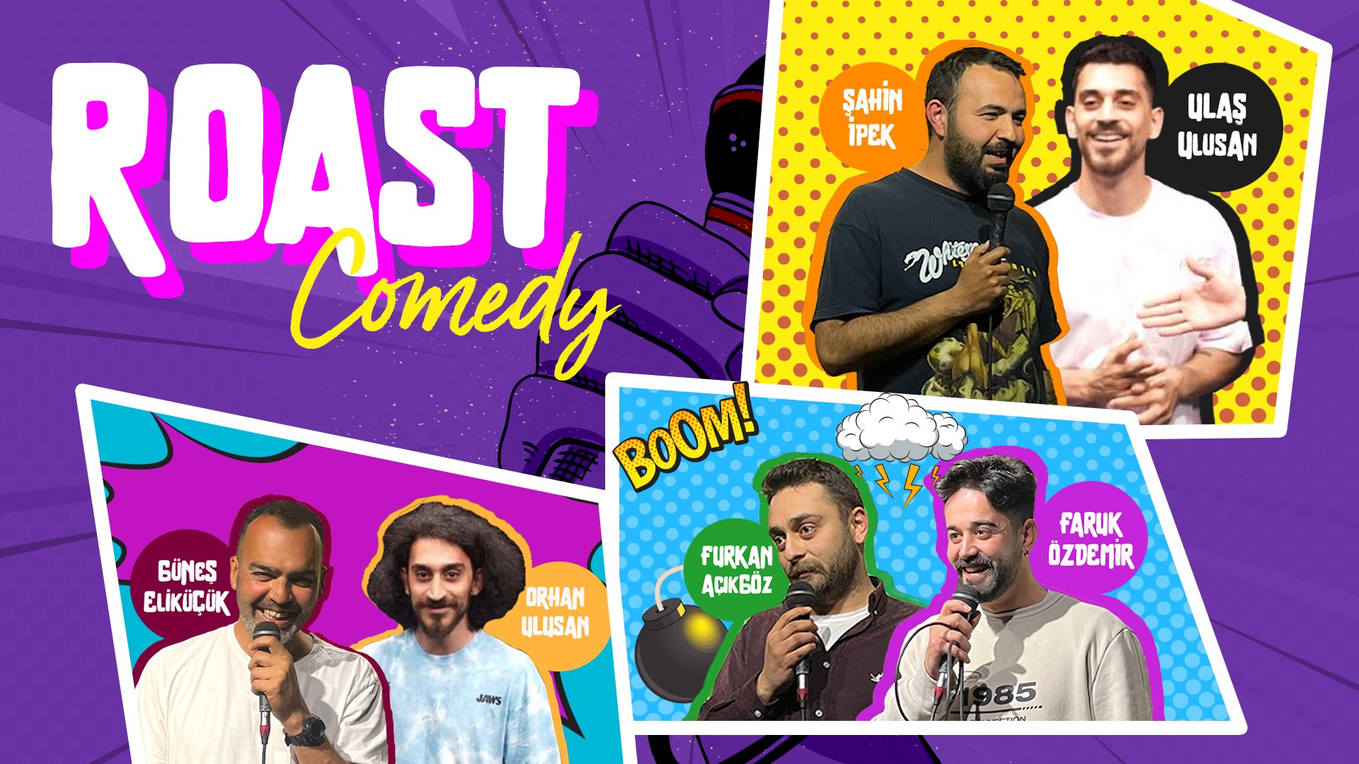 Roast Comedy | 12 August 2023 | 40 Ambar | Biletino