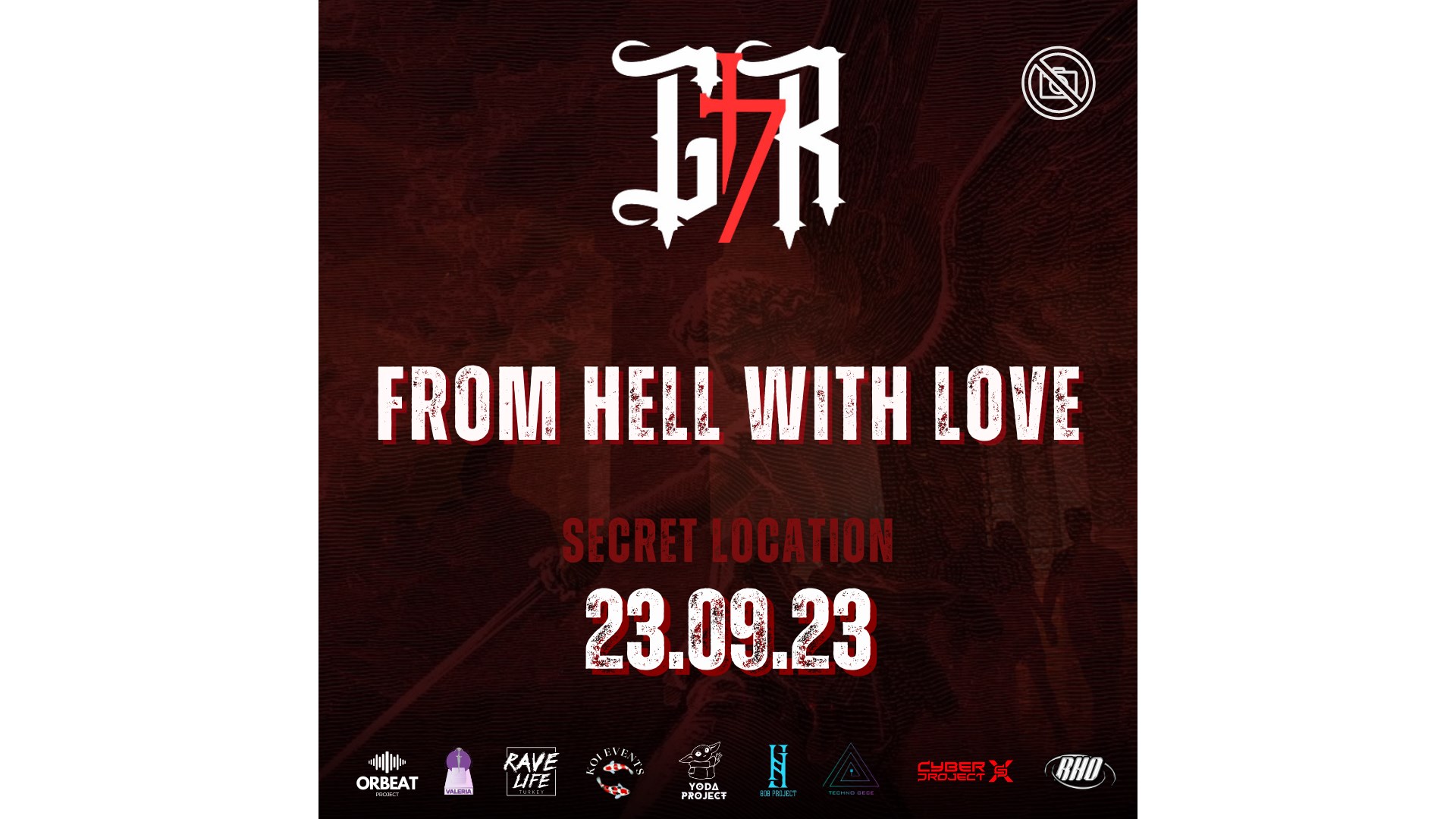 GANGS FOR RAVE | 23 Eylül 2023 | secret | Biletino