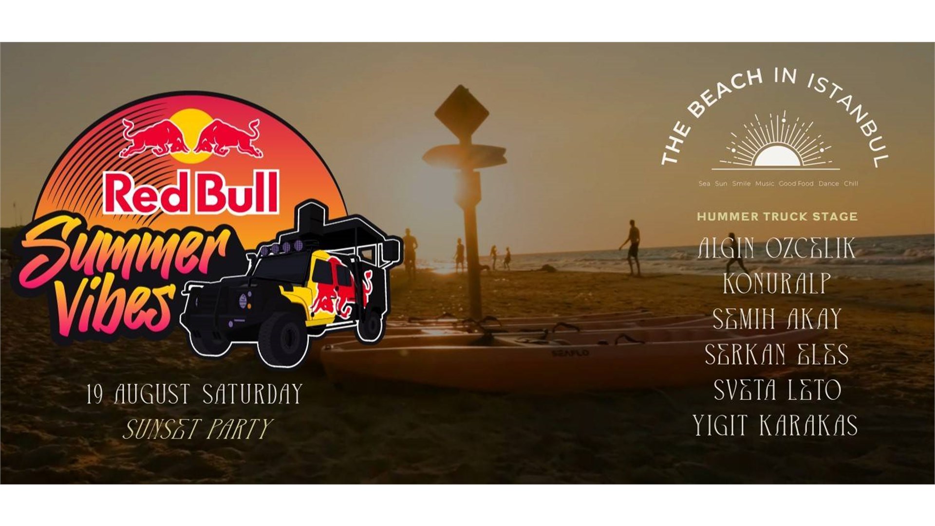 Red Bull Summer Vibes on the Beach | 19 Ağustos 2023 | The Beach In ...