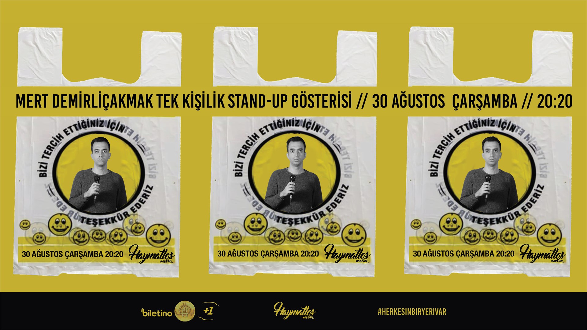 Mert Demirliçakmak Stand-up | 30 August 2023 | HaymatlosMekan | Biletino