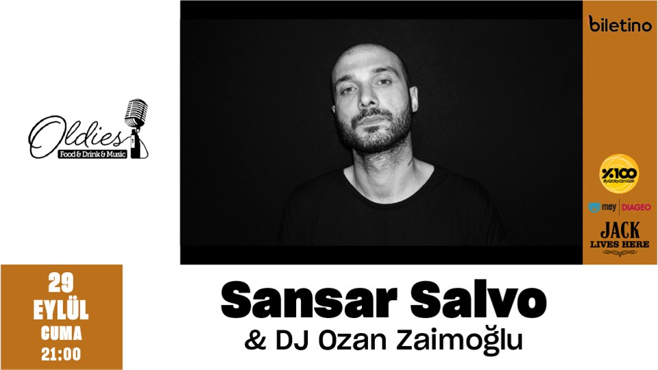 Sansar Salvo @OldiesTaksim | 29 September 2023 | Oldies Taksim | Biletino