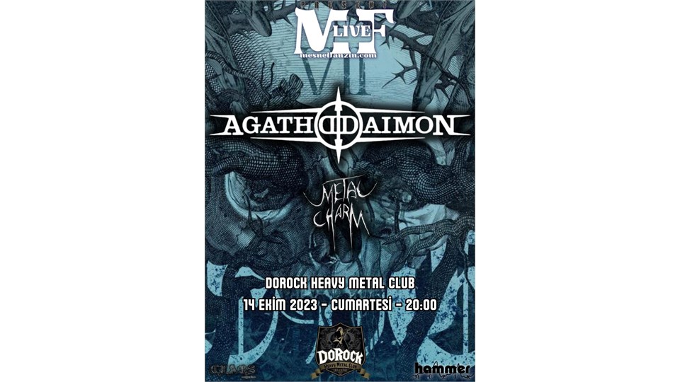 AGATHODAIMON & METAL CHARM - KONSER | 14 October 2023 | Dorock Heavy ...
